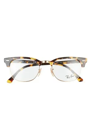 Ray-ban Ray-Ban Clubmaster Eyeglasses Havana Yellow/ Clear