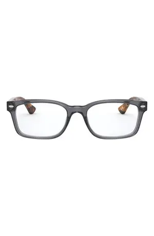 Ray-ban Ray-Ban Square Frame Optical Glasses Brown Grey