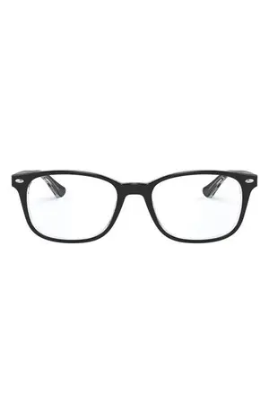 Ray-ban Ray-Ban Square Frame Optical Glasses Top Black