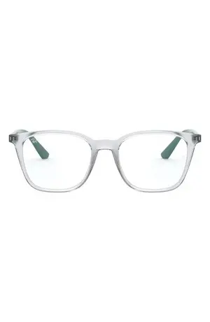 Ray-ban Clubmaster Optical Glasses Transparent/ Green