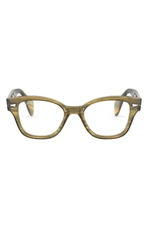 Ray-ban Clubmaster Optical Glasses Yellow