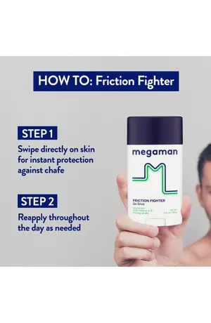 MEGABABE Megaman Friction Fighter Anti Chafe Go Stick