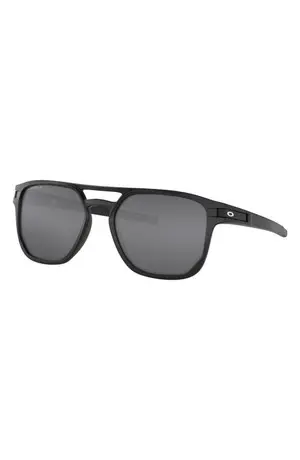 Oakley 54mm Polarized Square Sunglasses - Black