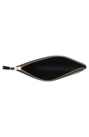 Comme Des Garçons Huge Logo Large Zip Pouch