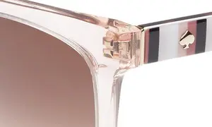 Kate Spade New York Kiya 53mm Round Sunglasses