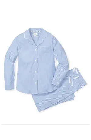 PETITE PLUME Seersucker Stripe Pajamas