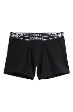 TOMBOYX 4.5-inch Trunks Black Logo