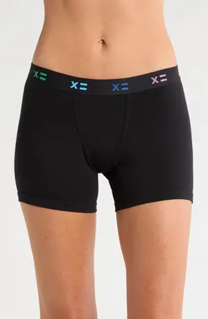 TOMBOYX 4.5-inch Trunks Black X Rainbow