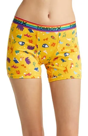 TOMBOYX 4.5-inch Trunks Happy Camper