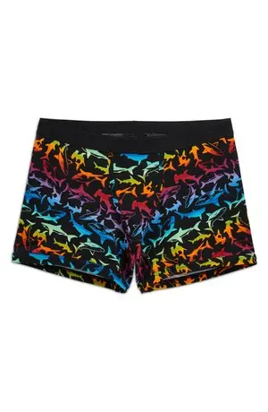 TOMBOYX 4.5-inch Trunks Shark Frenzy