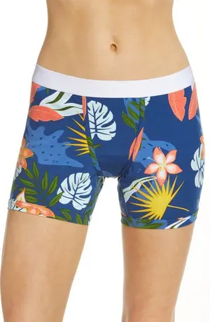 TOMBOYX 4.5-inch Trunks Tropical Midnight