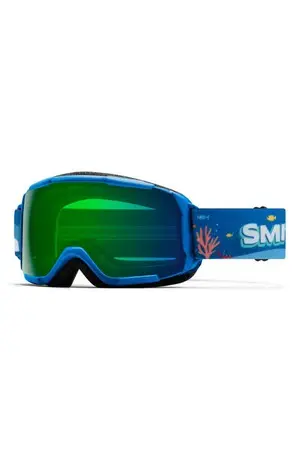 SMITH Smith 185mm Snow Goggles Cobalt Shark Bait / Green
