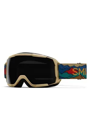 SMITH Smith 185mm Snow Goggles Sandstorm Summits /sun Black