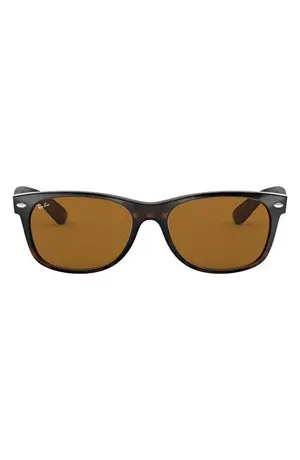 Ray-ban 55mm Rectangular Sunglasses - Light Havana