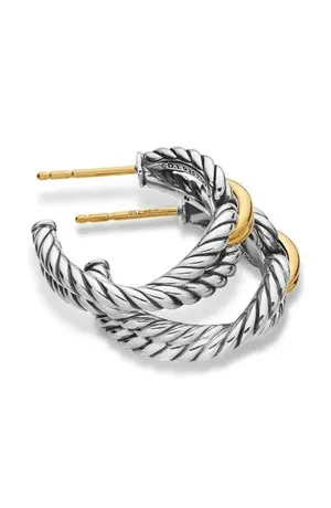 David Yurman Cable Loop Hoop Earrings