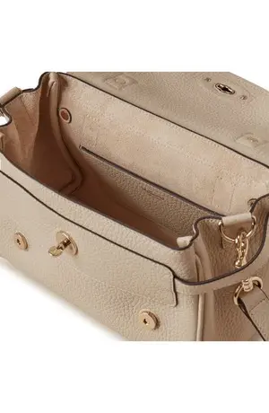 Mulberry Mini Alexa Leather Satchel - Chalk