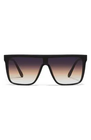 Quay QUAY Night Fall Gradient Flat Top Sunglasses Blk/dskppy