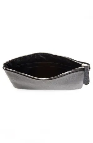 ROYCE NEW YORK Leather Travel Pouch - Black