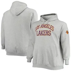 Mitchell & Ness Los Angeles Lakers Hardwood Classics Throwback Pullover Hoodie