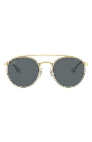 Ray-ban Ray-Ban Hexagonal Flat Lenses Sunglasses Gold/blue