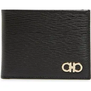 FERRAGAMO Revival Leather Wallet - Black