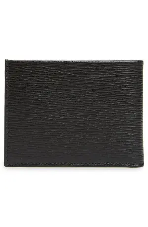FERRAGAMO Revival Leather Wallet - Black