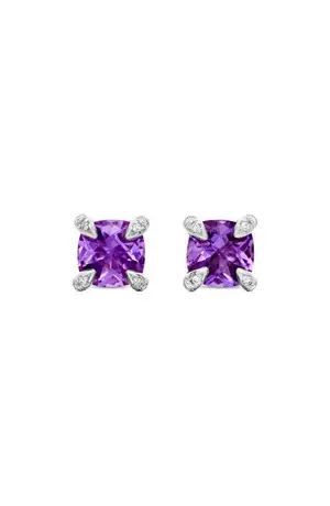 David Yurman Chatelaine® Stud Earrings - Amethyst