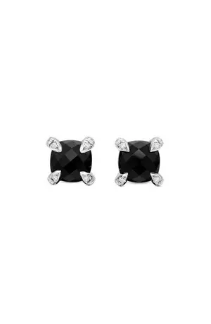 David Yurman Chatelaine® Stud Earrings - Black Onyx