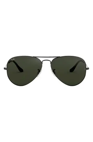 Ray-ban Ray-Ban 58mm Aviator Sunglasses Gunmetal