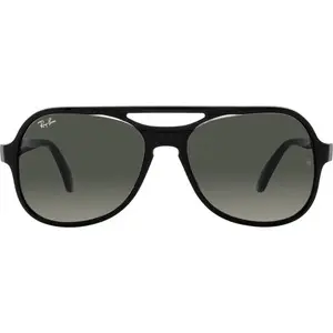 Ray-ban Ray-Ban Aviator Gradient Sunglasses Black/ Grey Gradient