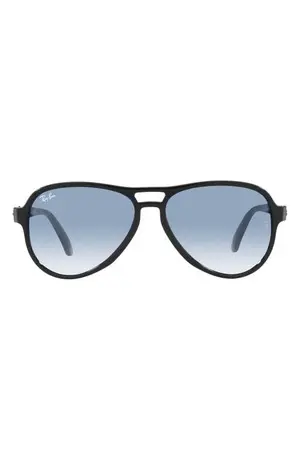 Ray-ban Ray-Ban Aviator Gradient Sunglasses Transparent Black/blue