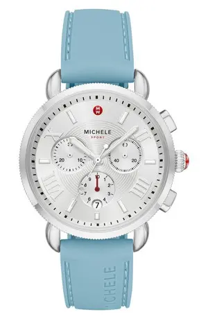 Michele MICHELE Sport Sail Chronograph Watch Blue