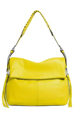 AIMEE Aimee Kestenberg Bali Double Entry Hobo Bag Lemon