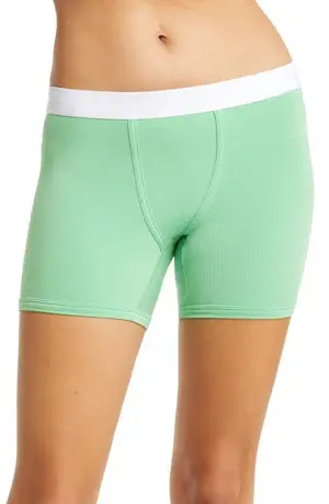 TOMBOYX Gender Inclusive Stretch Modal 4.5-inch Trunks Absinthe Green
