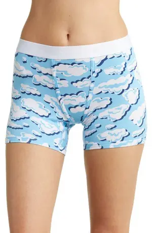 TOMBOYX Gender Inclusive Stretch Modal 4.5-inch Trunks In The Clouds