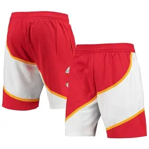 Mitchell & Ness Atlanta Hawks 1986 Hardwood Classics 75th Anniversary Swingman Shorts - Red