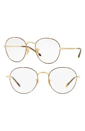 Ray-ban Ray-Ban Round Frame Optical Glasses One-color