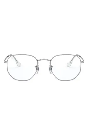 Ray-ban 54mm Eyeglasses - Silver