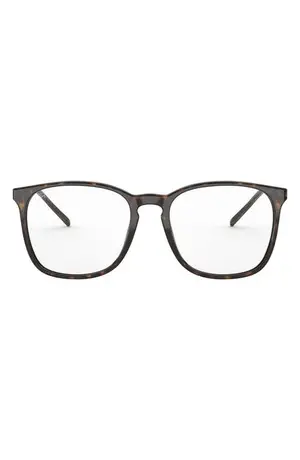 Ray-ban Ray-Ban 54mm Square Eyeglasses Havana