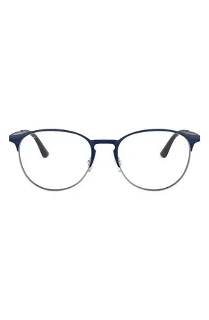 Ray-ban Phantos Optical Glasses - Silver Blue