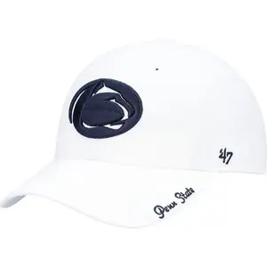 '47 Penn State Nittany Lions Miata Clean Up Logo Adjustable Hat - White