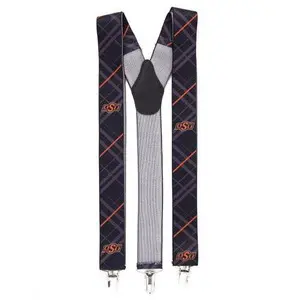 EAGLES WINGS Oklahoma State Cowboys Suspenders - Black