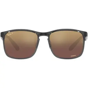 Ray-ban 58mm Rectangle Sunglasses - Grey