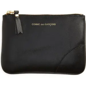 Comme Des Garçons Classic Leather Zip Pouch - Black