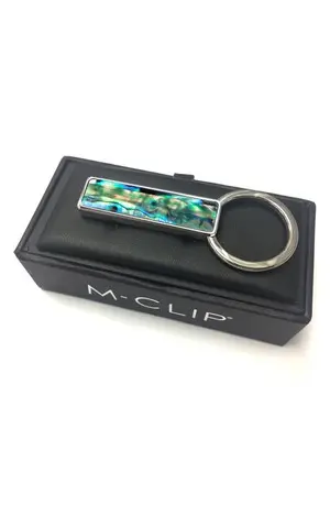 M-Clip® Abalone Key Chain