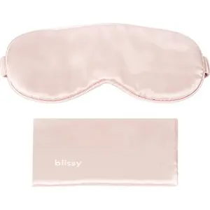 BLISSY Silk Sleep Mask Light Pink
