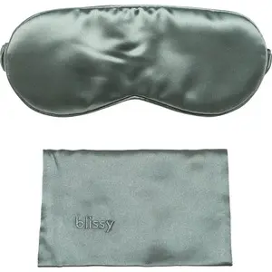 BLISSY Silk Sleep Mask Matcha