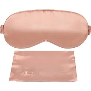 BLISSY Silk Sleep Mask Rose Gold