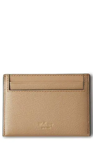 Mulberry Leather Card Case Maple