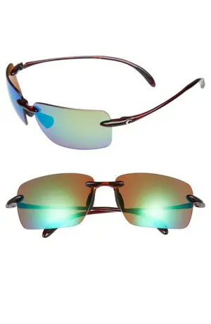 COSTA DEL MAR Rimless Polarized Sunglasses